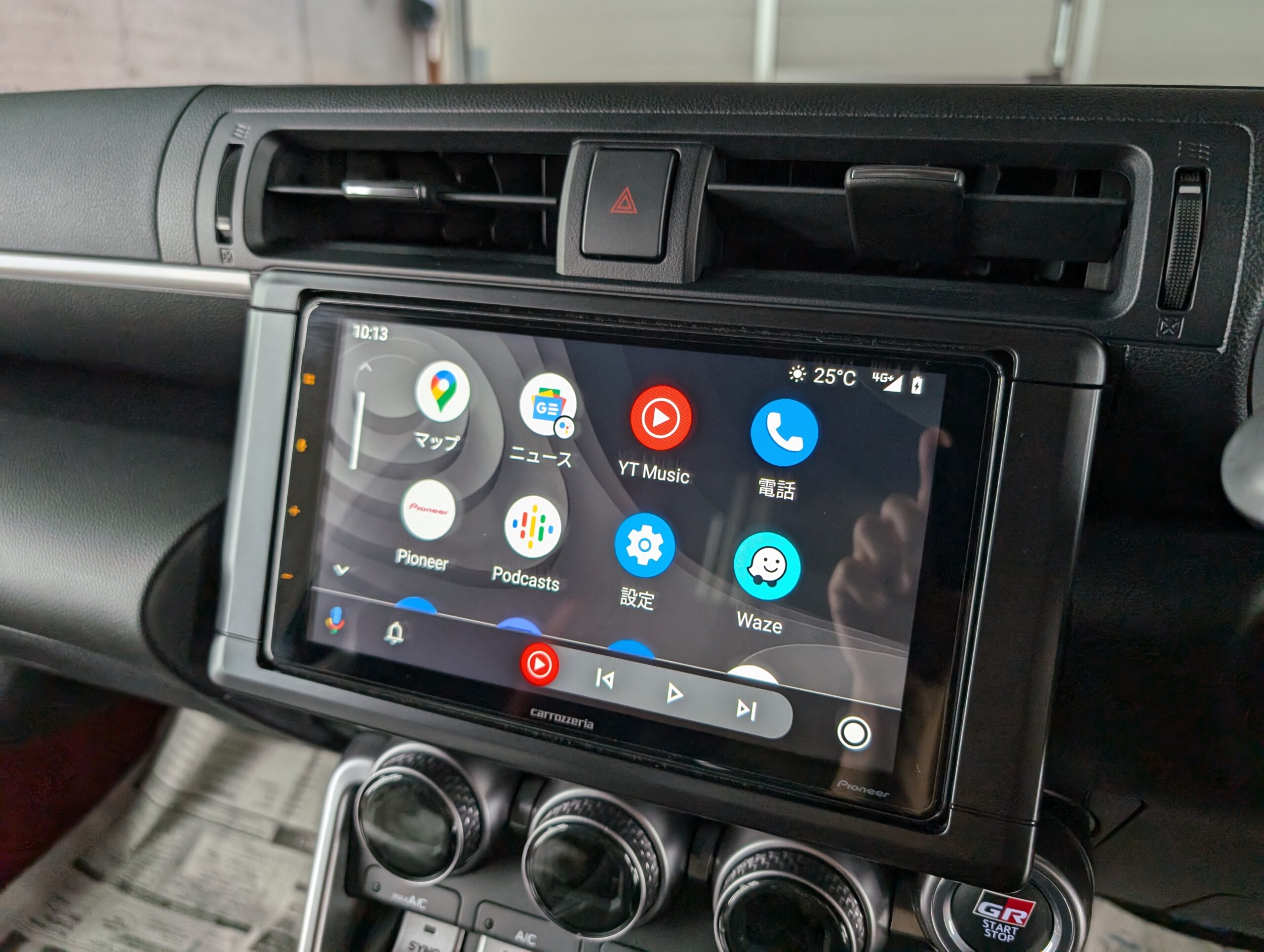 GR86×DMH-SF700 埋め込み取り付け 東京→愛知